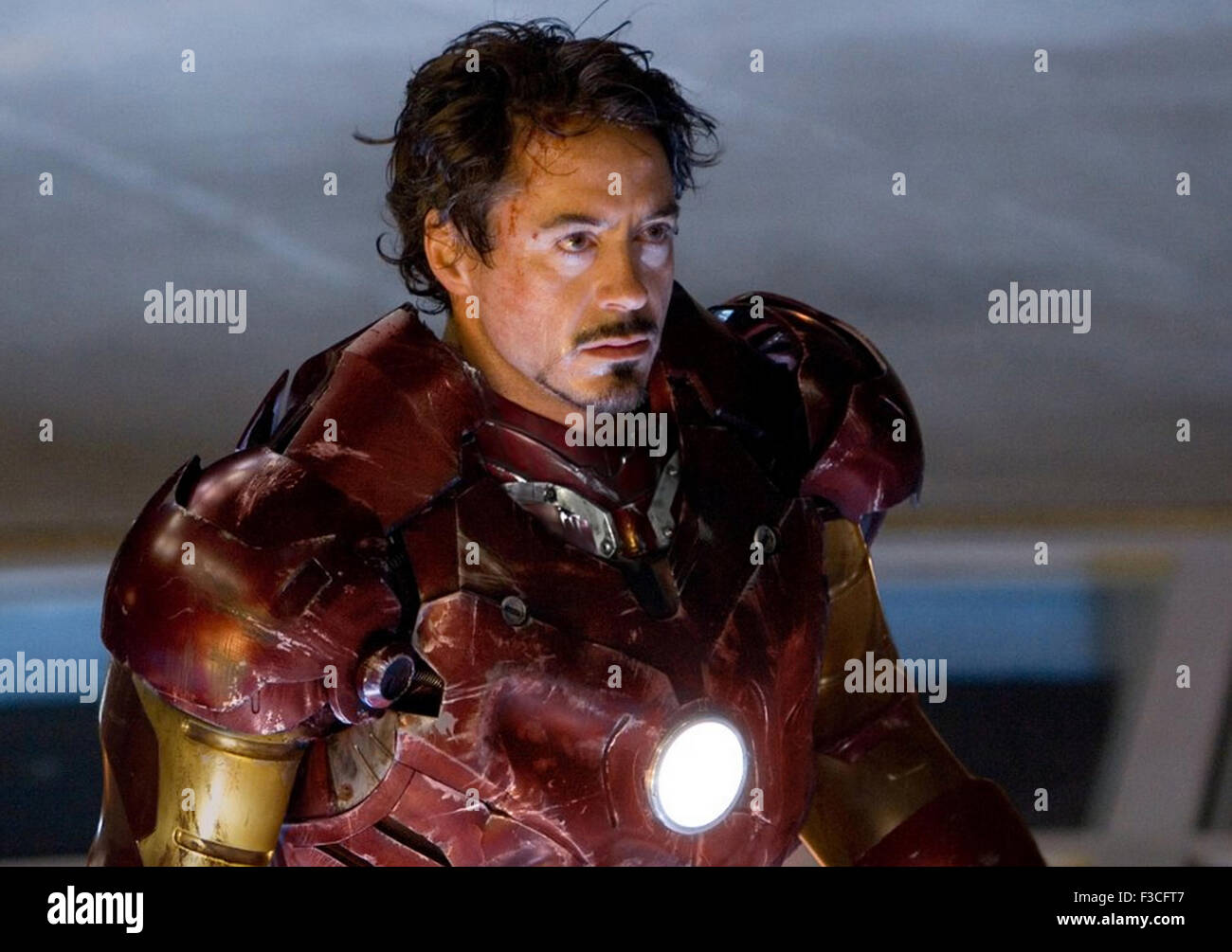 IRON MAN 2008 Paramount/Marvel film with Robert Downey Jnr Stock Photo ...