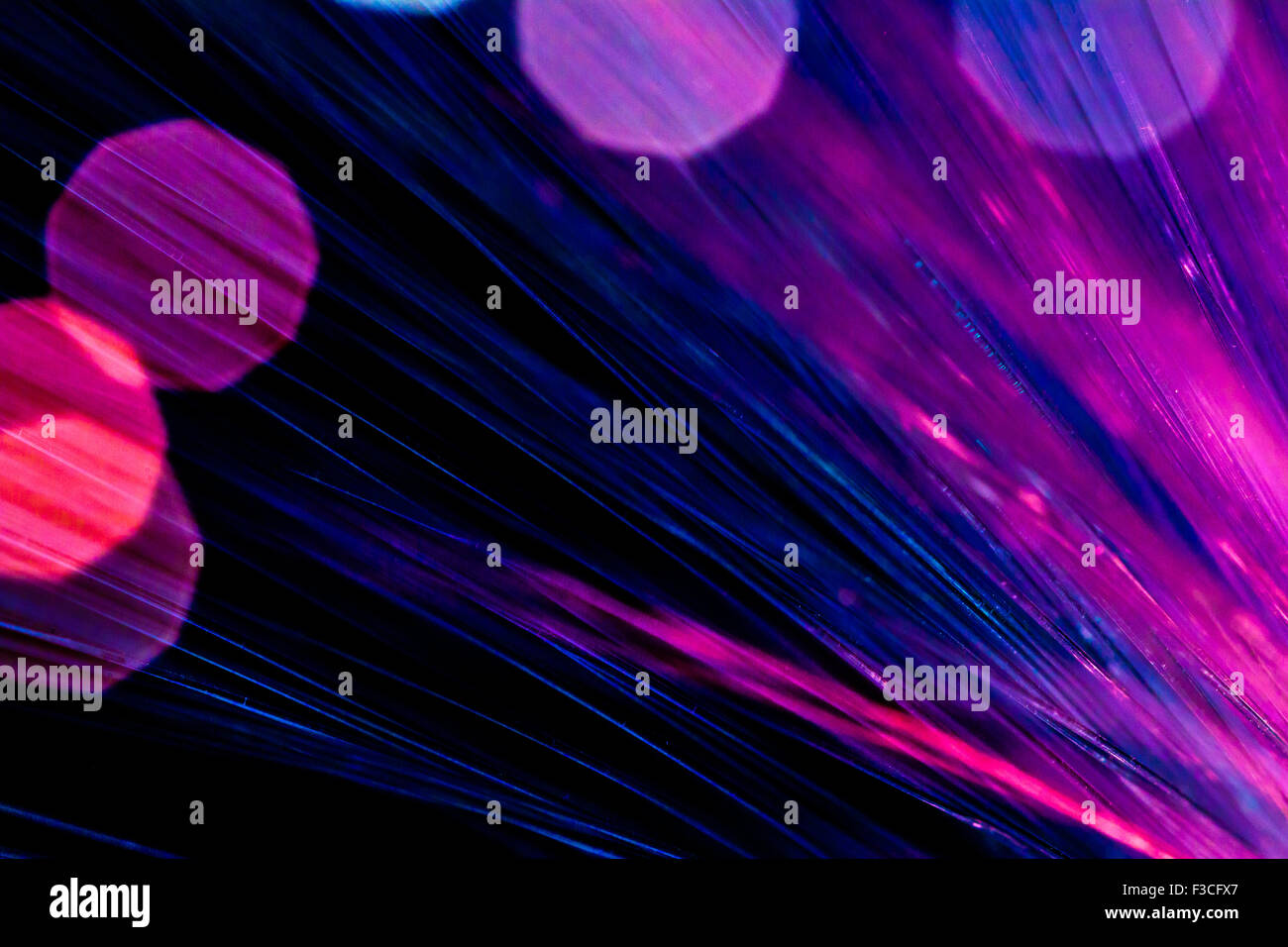 Fibre Optic Abstract Stock Photo - Alamy