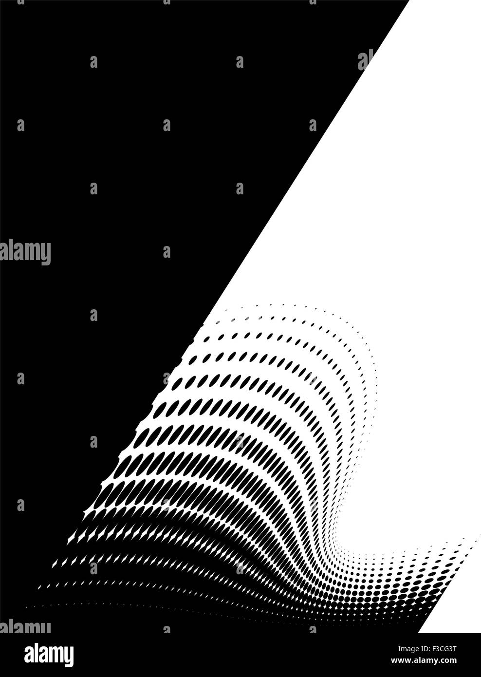 Background Composition, Web Template (Halftone) Vector Art Stock Vector ...