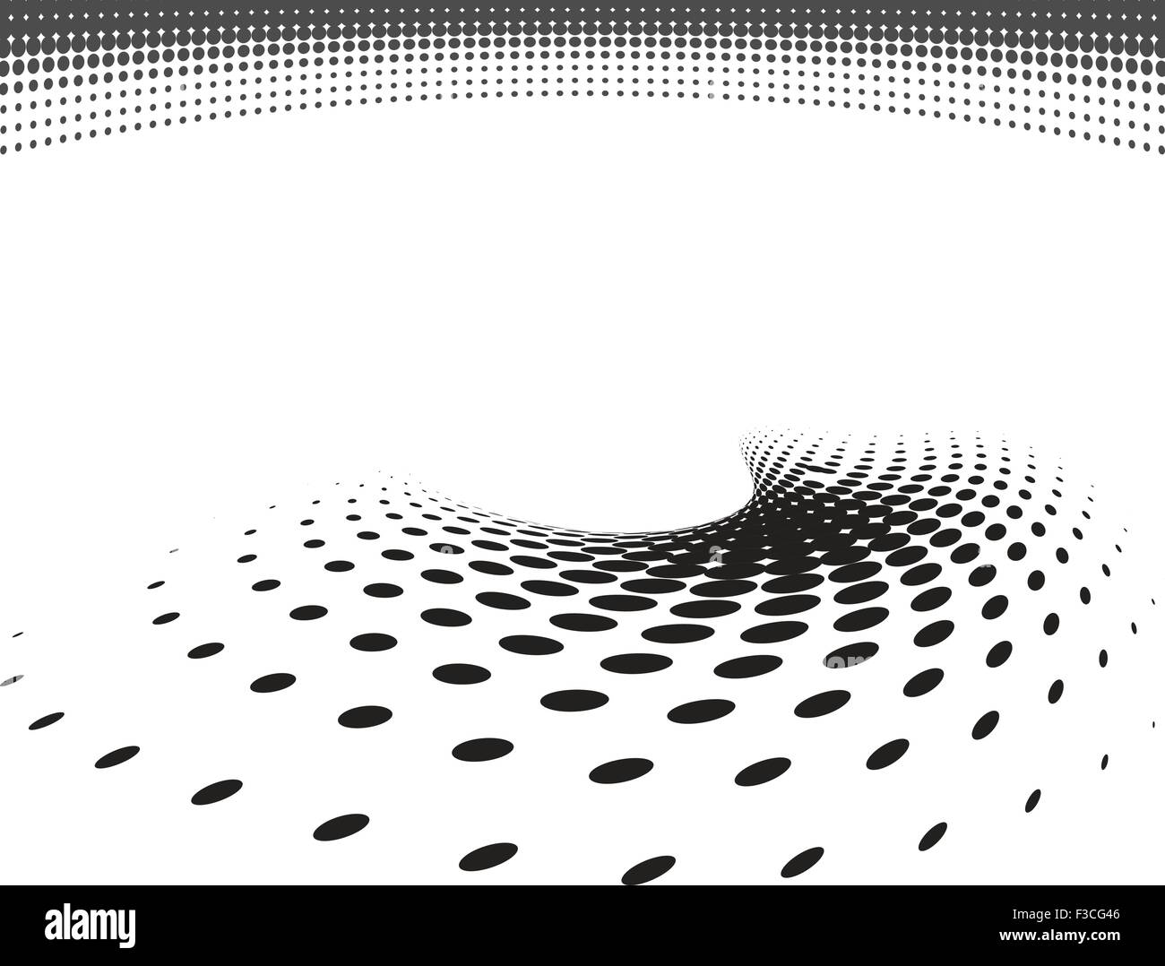 Background Composition, Web Template (Halftone) Vector Art Stock Vector ...