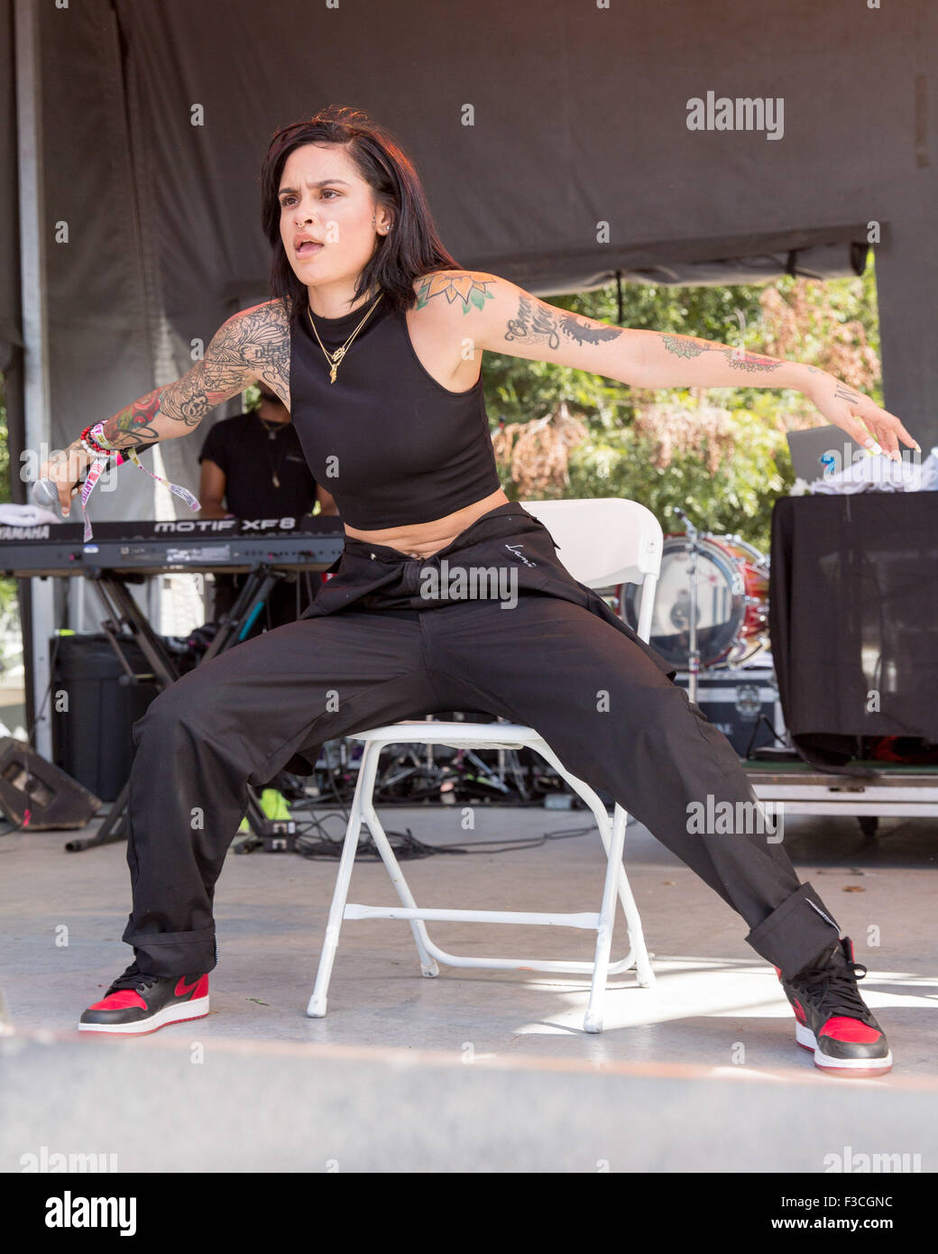 Austin, Texas, USA. 4th Oct, 2015. Singer KEHLANI PARRISH performs live ...