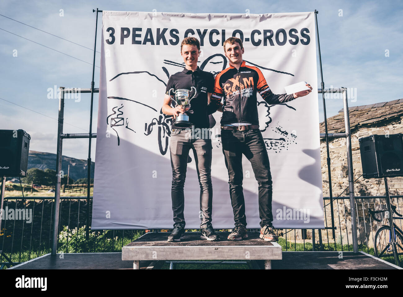 2015 - 3 Peaks Cyclocross Race - Yorkshire - Ingleborough, Whernside ...