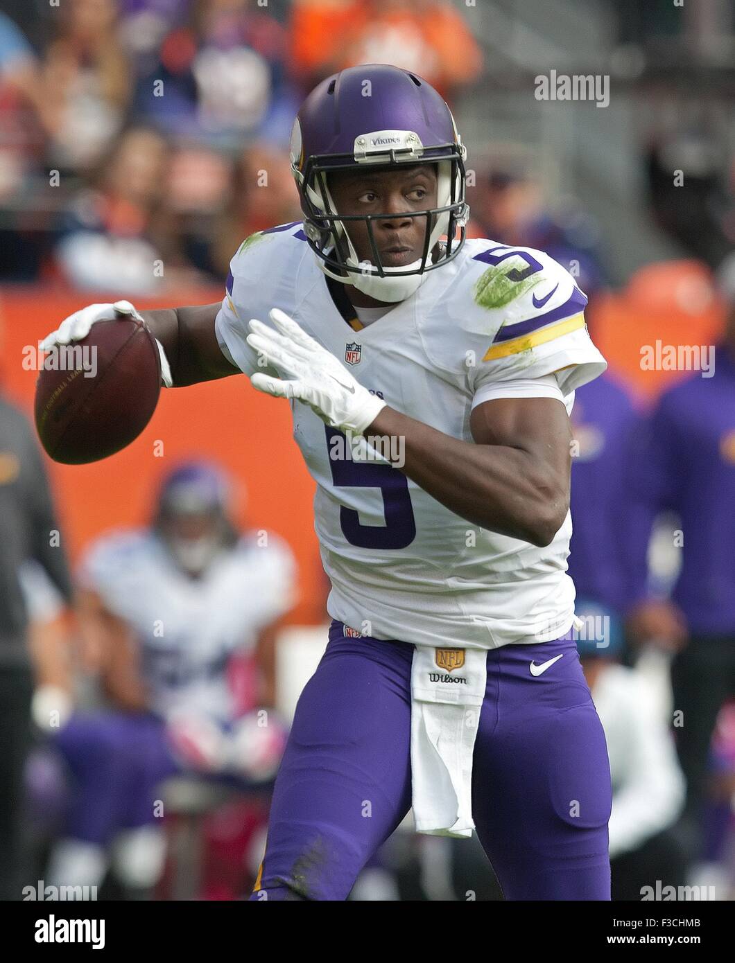 Teddy bridgewater vikings hi-res stock photography and images - Alamy