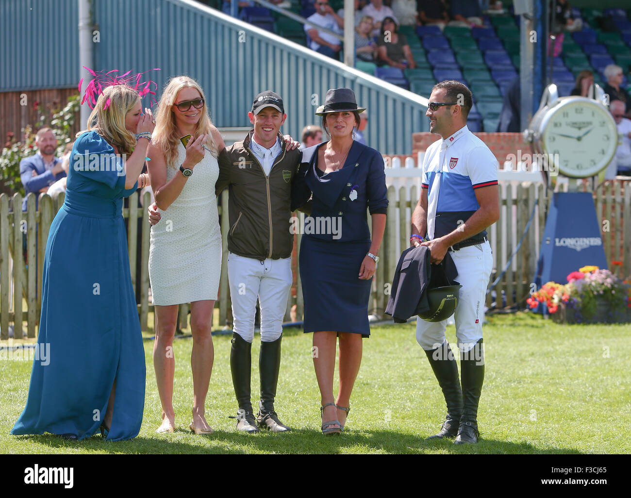 Davina McCall and Jodie Kidd judge the 'Best Dressed Lady' at The ...