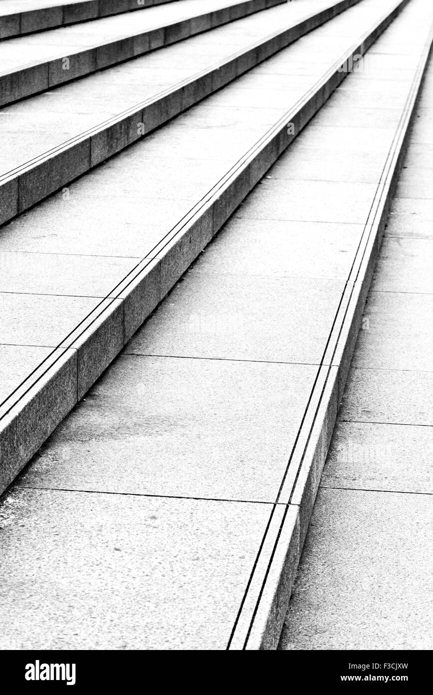 in london monument old steps and marble ancien line Stock Photo - Alamy