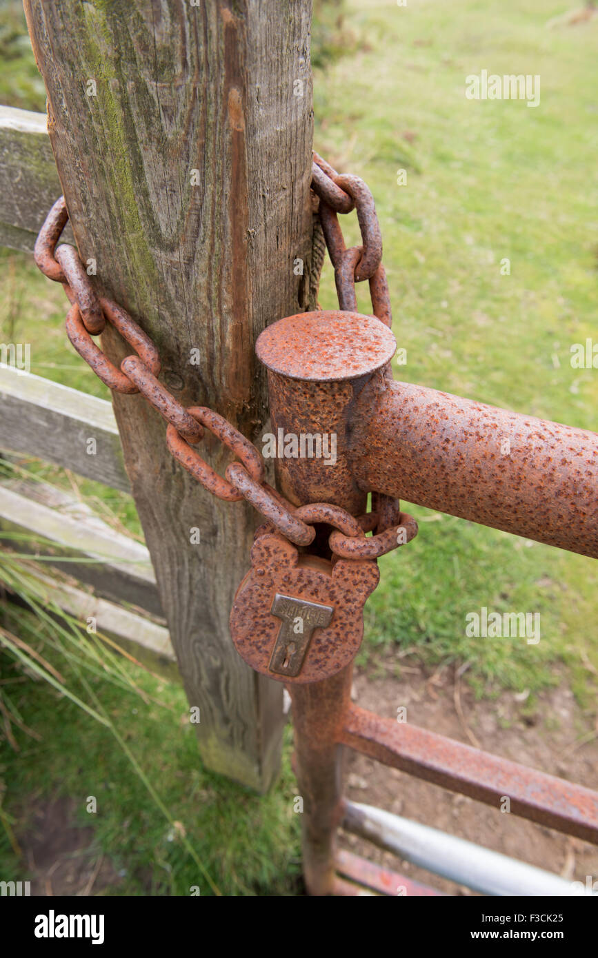 Padlock chain hi-res stock photography and images - Alamy