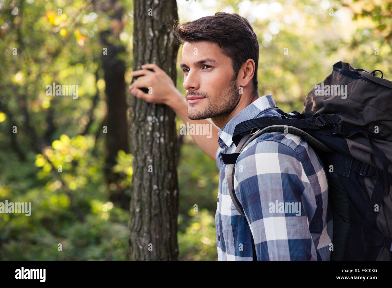 Young traveling man in hi-res stock photography and images - Alamy