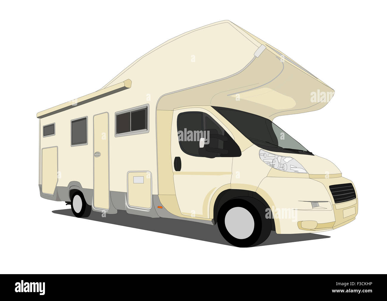 Caravan tourist Cut Out Stock Images & Pictures - Alamy