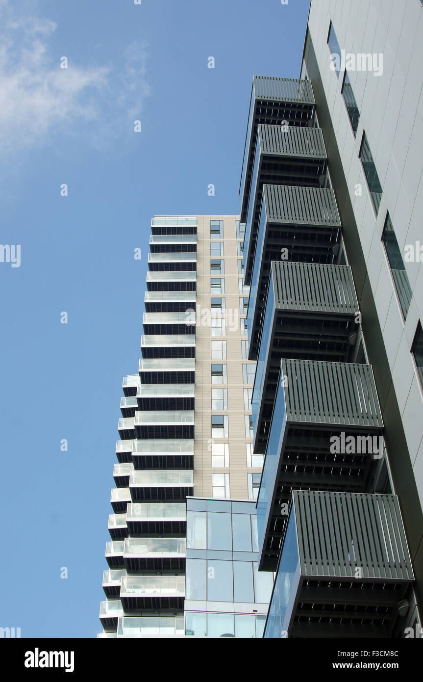 Residential tower buildings Stock Photo - Alamy