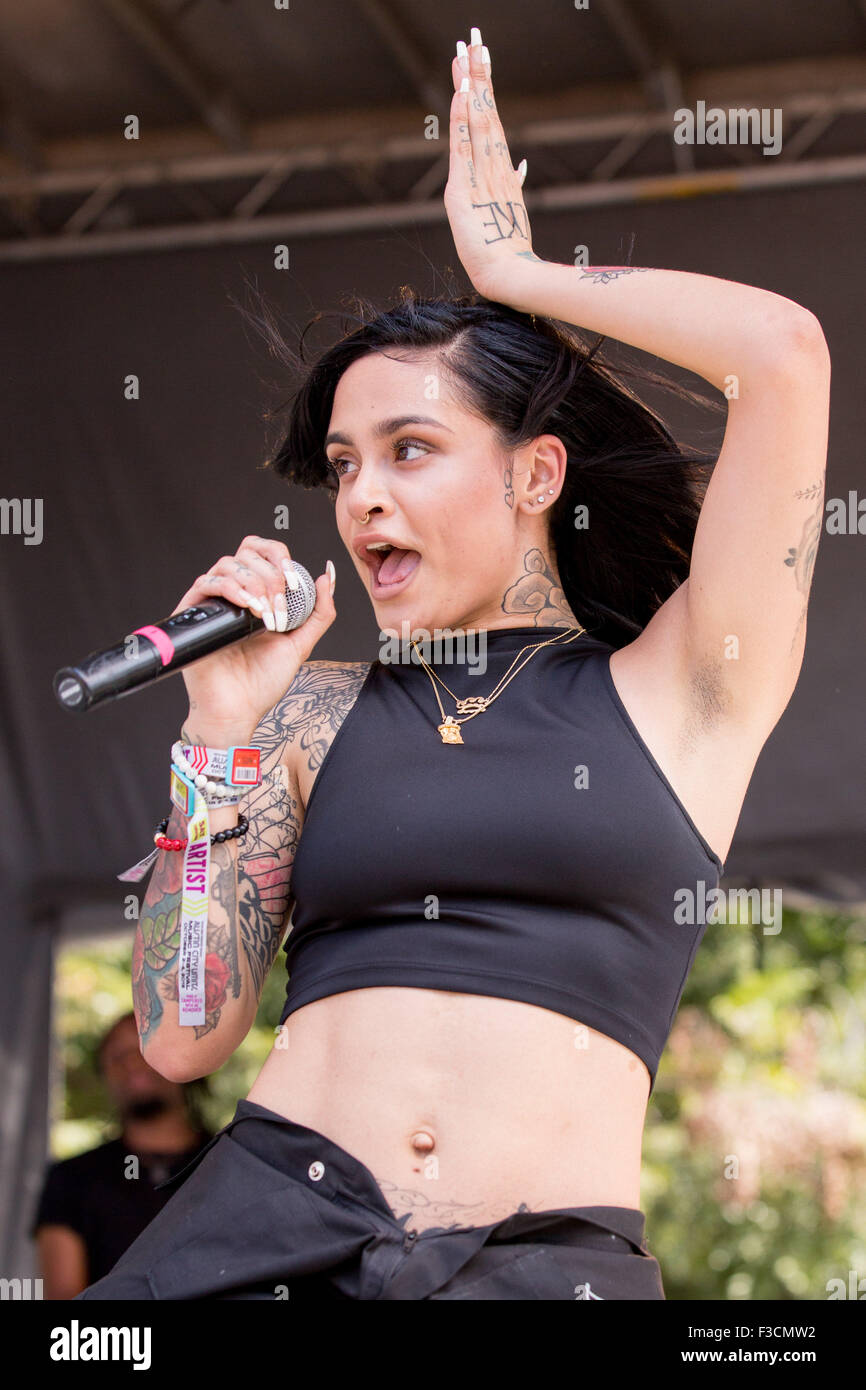 Austin, Texas, USA. 4th Oct, 2015. Singer KEHLANI PARRISH performs live ...