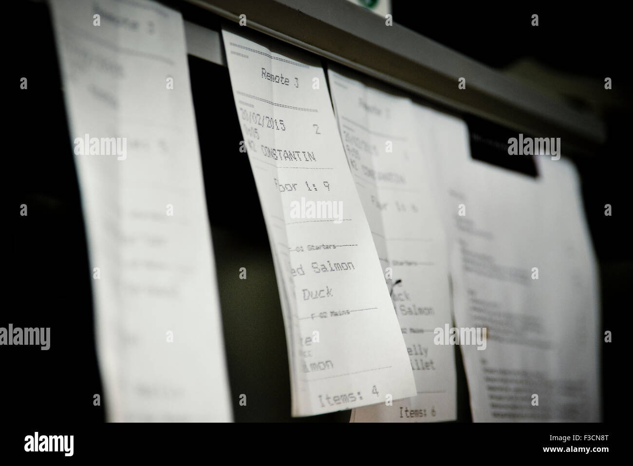 Ticket restaurant hi-res stock photography and images - Alamy