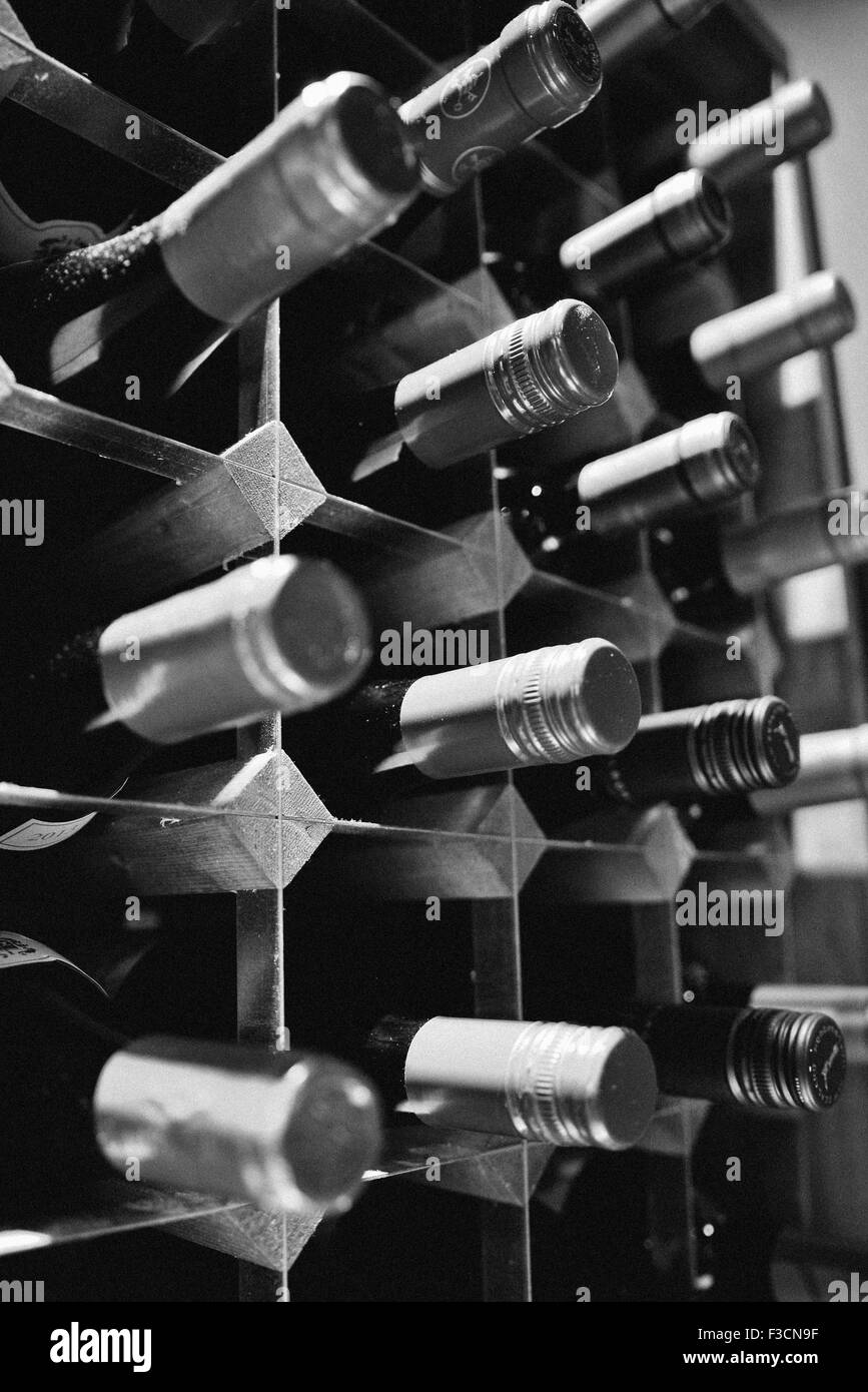 White wine rack hi-res stock photography and images - Alamy