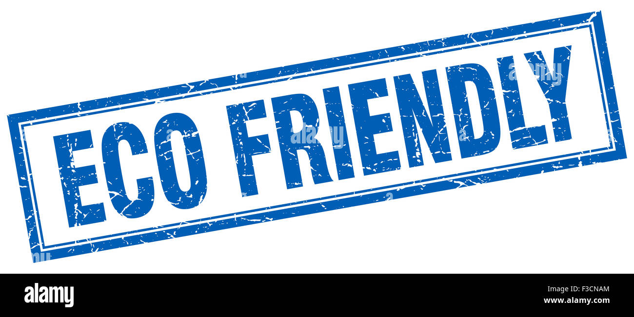 Eco blue grunge stamp hi-res stock photography and images - Alamy