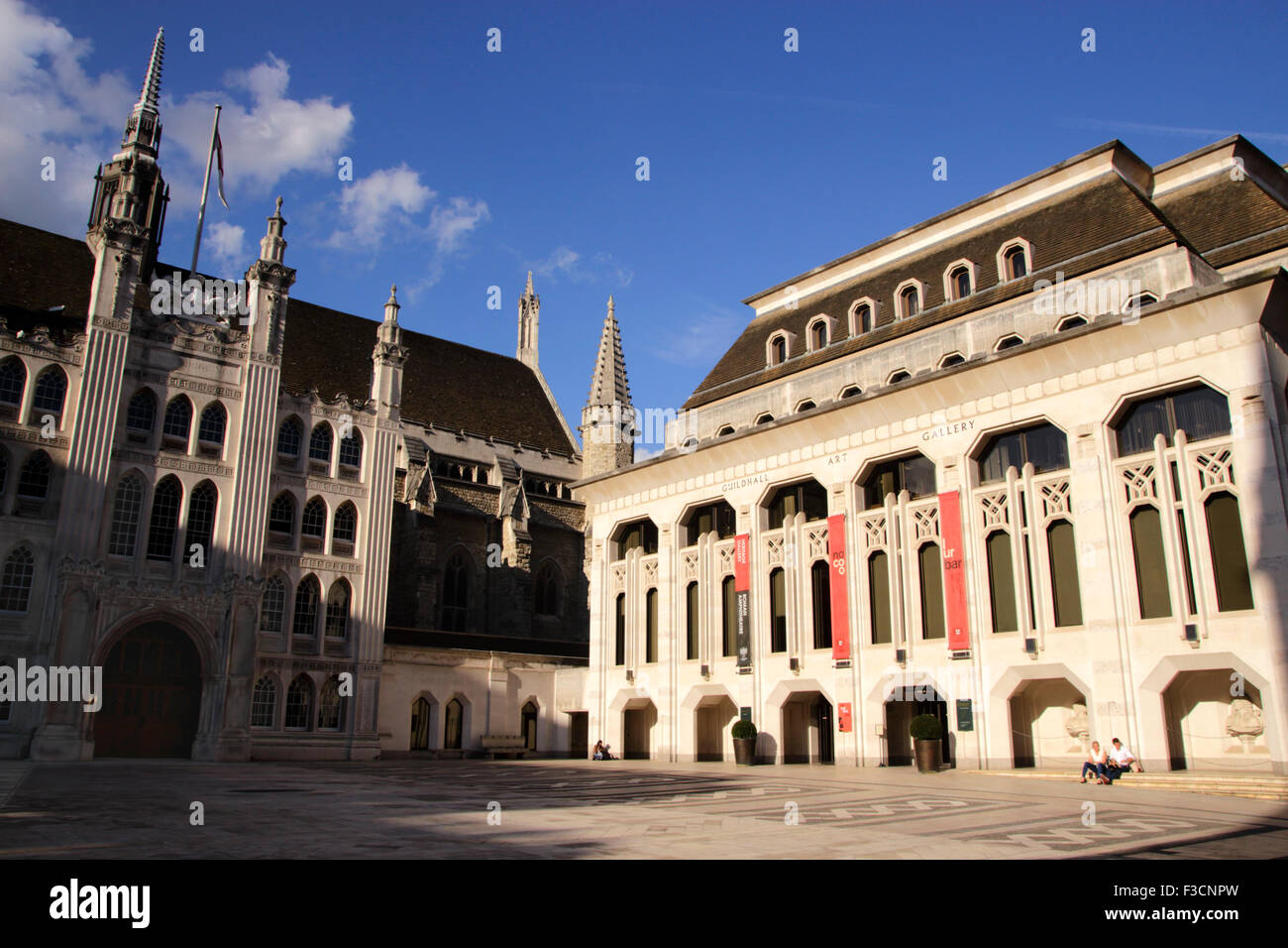 Guildhall art Gallery in the City of London Stock Photo - Alamy