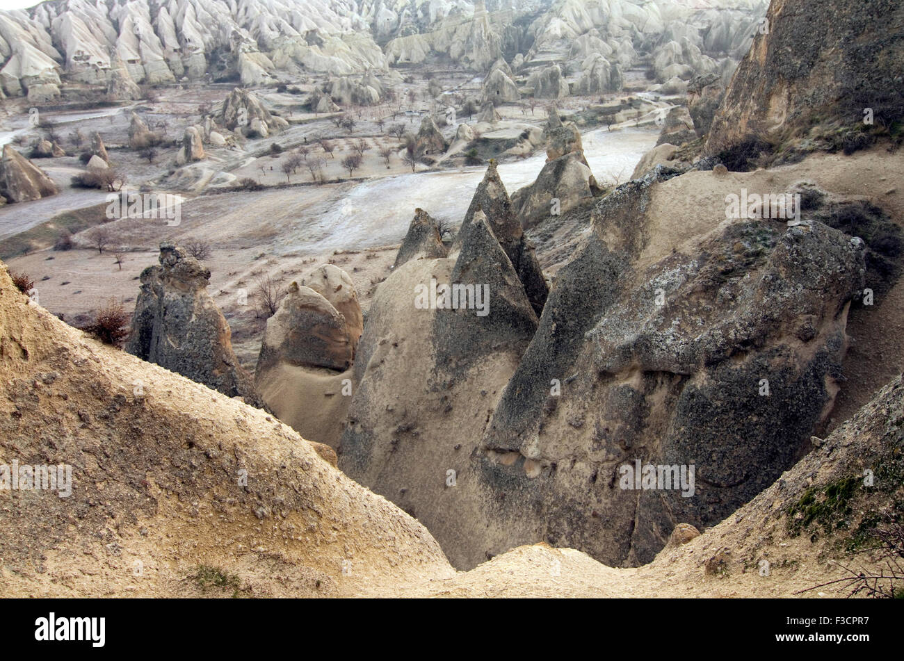 The beautifully surreal landscape of Cappadocia, Turkey with its ...