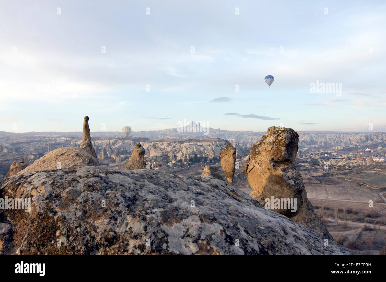 The beautifully surreal landscape of Cappadocia, Turkey with its ...