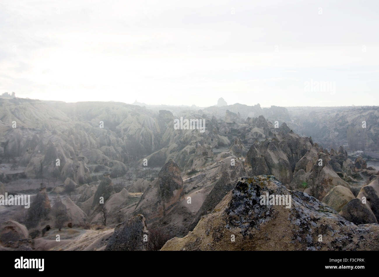 The beautifully surreal landscape of Cappadocia, Turkey with its ...