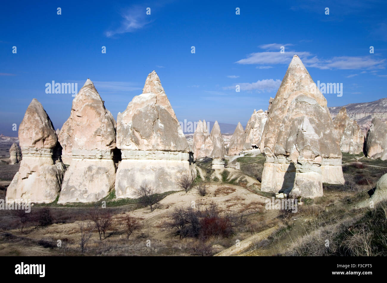 The beautifully surreal landscape of Cappadocia, Turkey with its ...