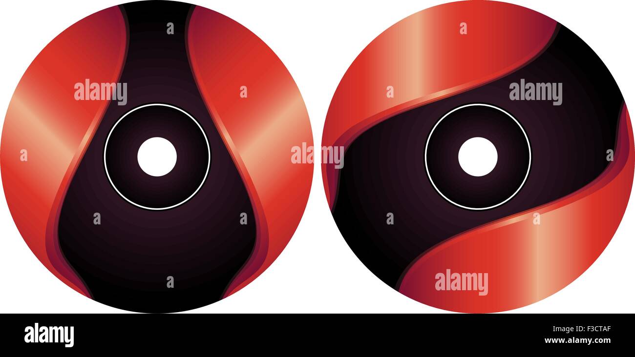 Cd - Dvd Label Design Template Vector Art Stock Vector Image & Art - Alamy