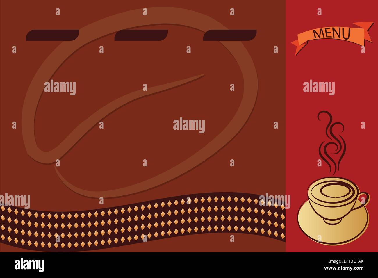 Coffee Menu Card Design Template Vector Art Stock Vector Image & Art ...