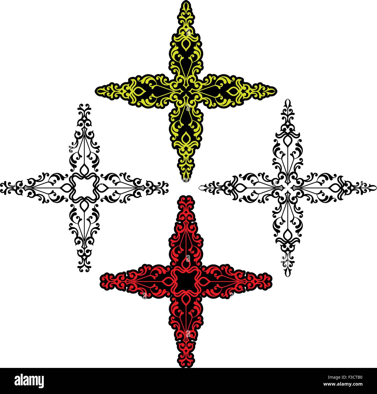 Christian Cross Design Vector Art Stock Vector Image & Art - Alamy