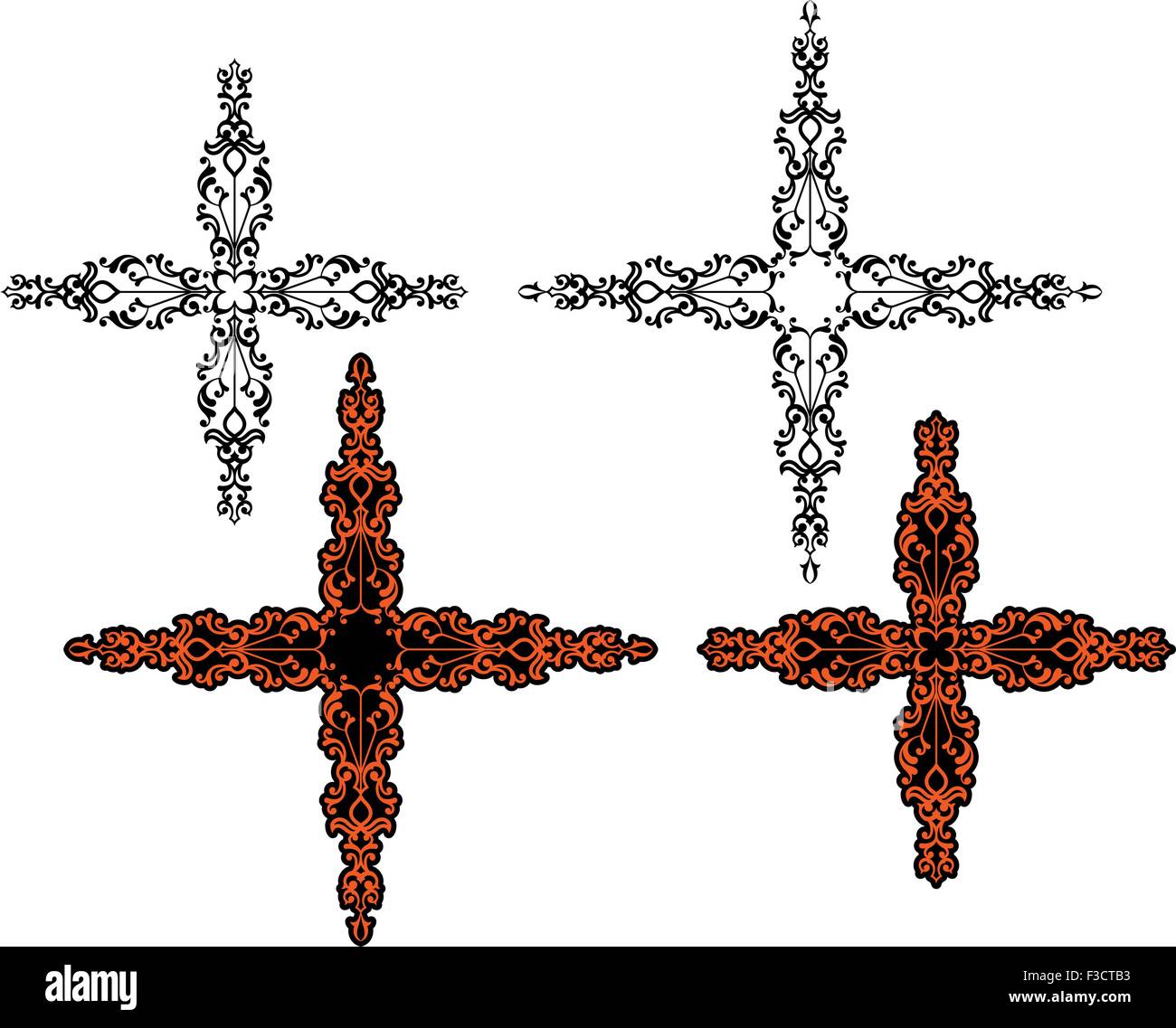 Christian Cross Design Vector Art Stock Vector Image & Art - Alamy