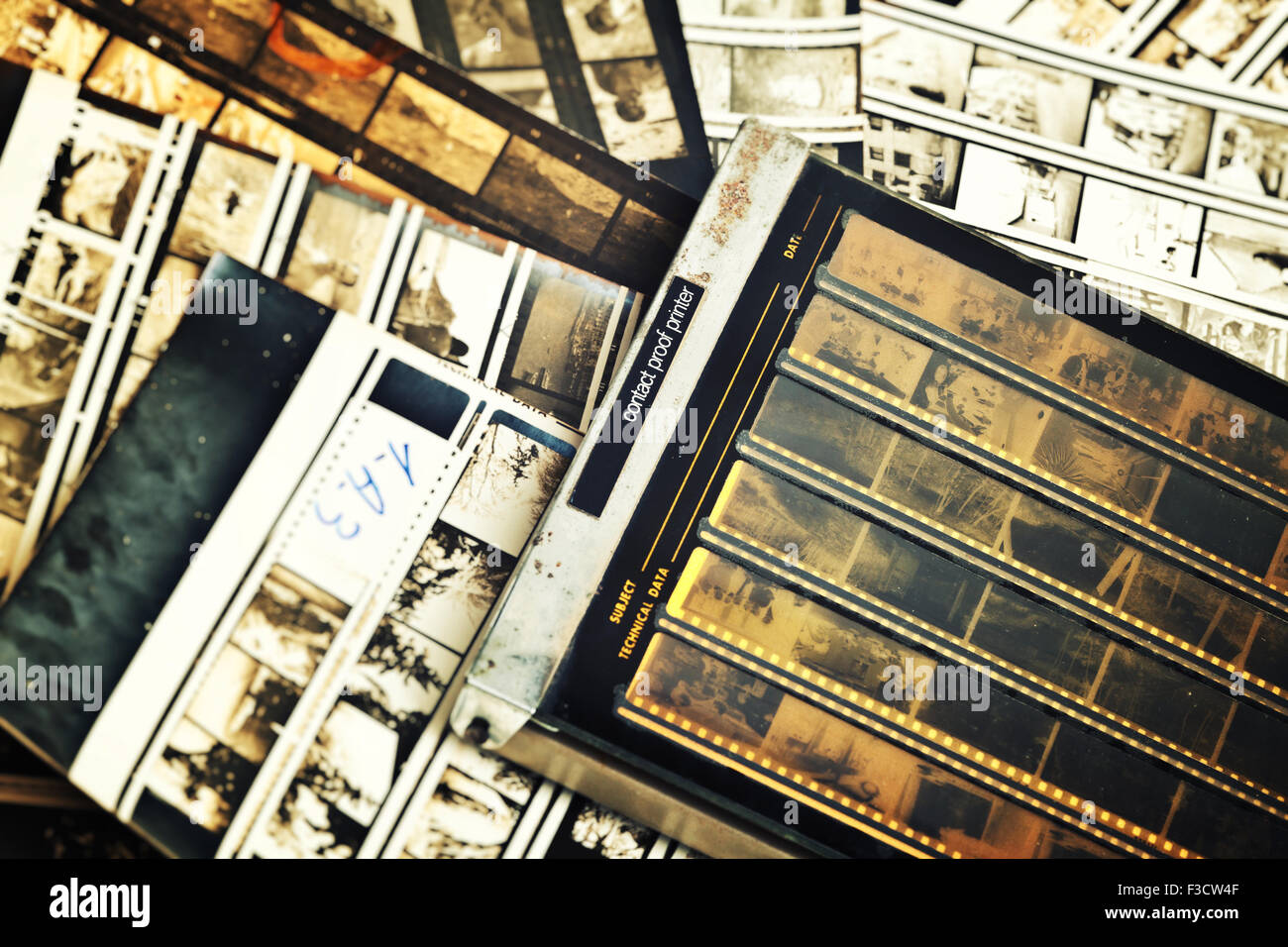 vintage contact proof printer for film Stock Photo - Alamy