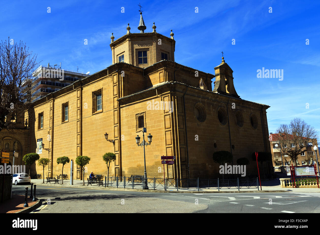 Church of Virgen de la Vego in Haro, Rioja, Spain Stock Photo - Alamy