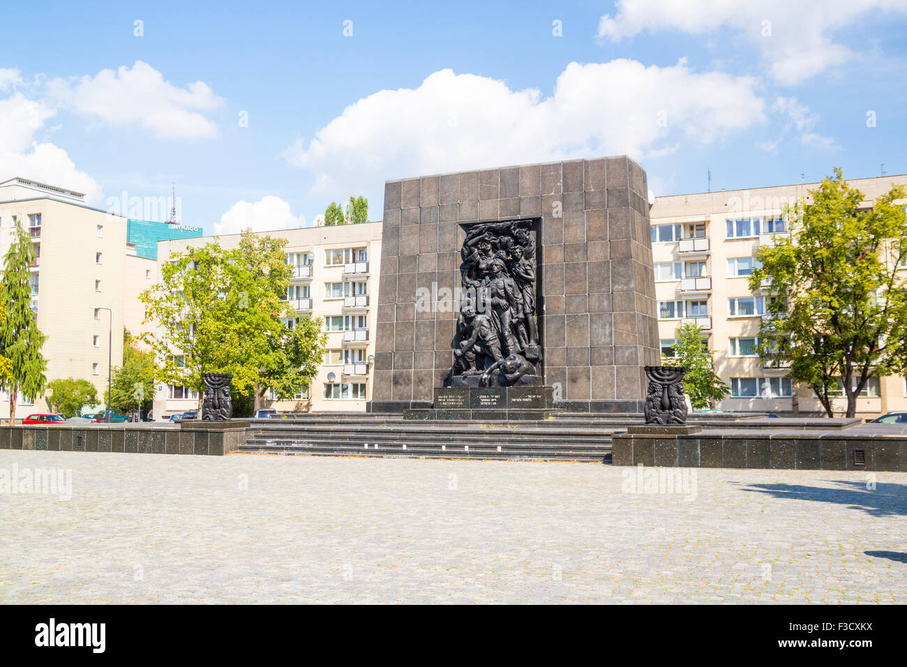 Jewish Heroes War Memorial Stock Photo - Alamy