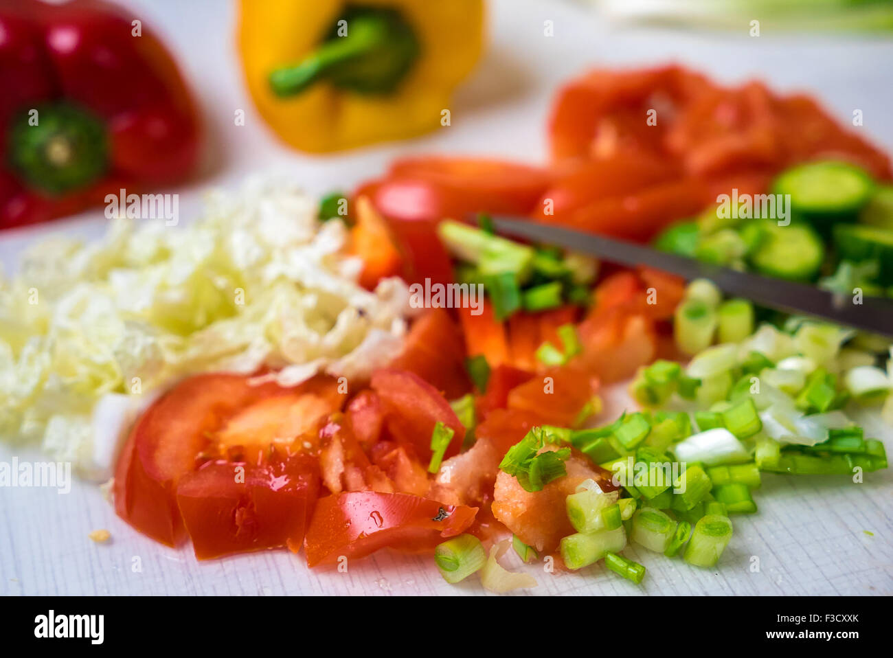 vegetables in the kitchen Stock Photo - Alamy