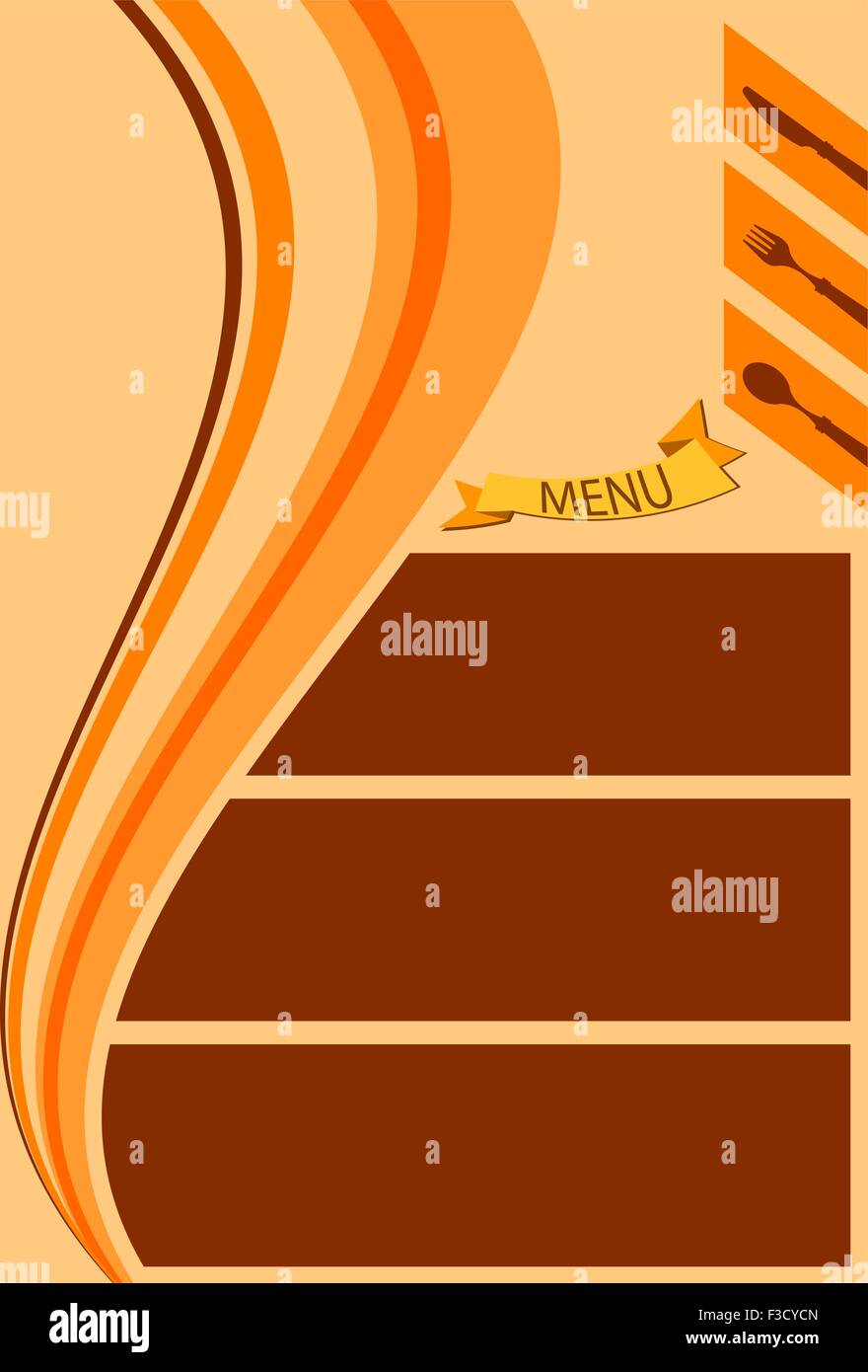 Menu Card Design Template Vector Art Stock Vector Image & Art - Alamy