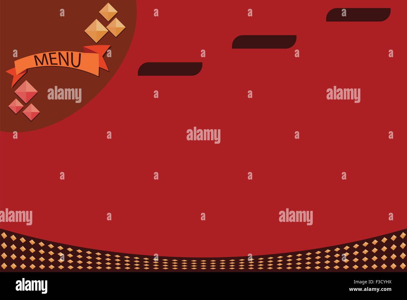 Menu Card Design Template Vector Art Stock Vector Image & Art - Alamy