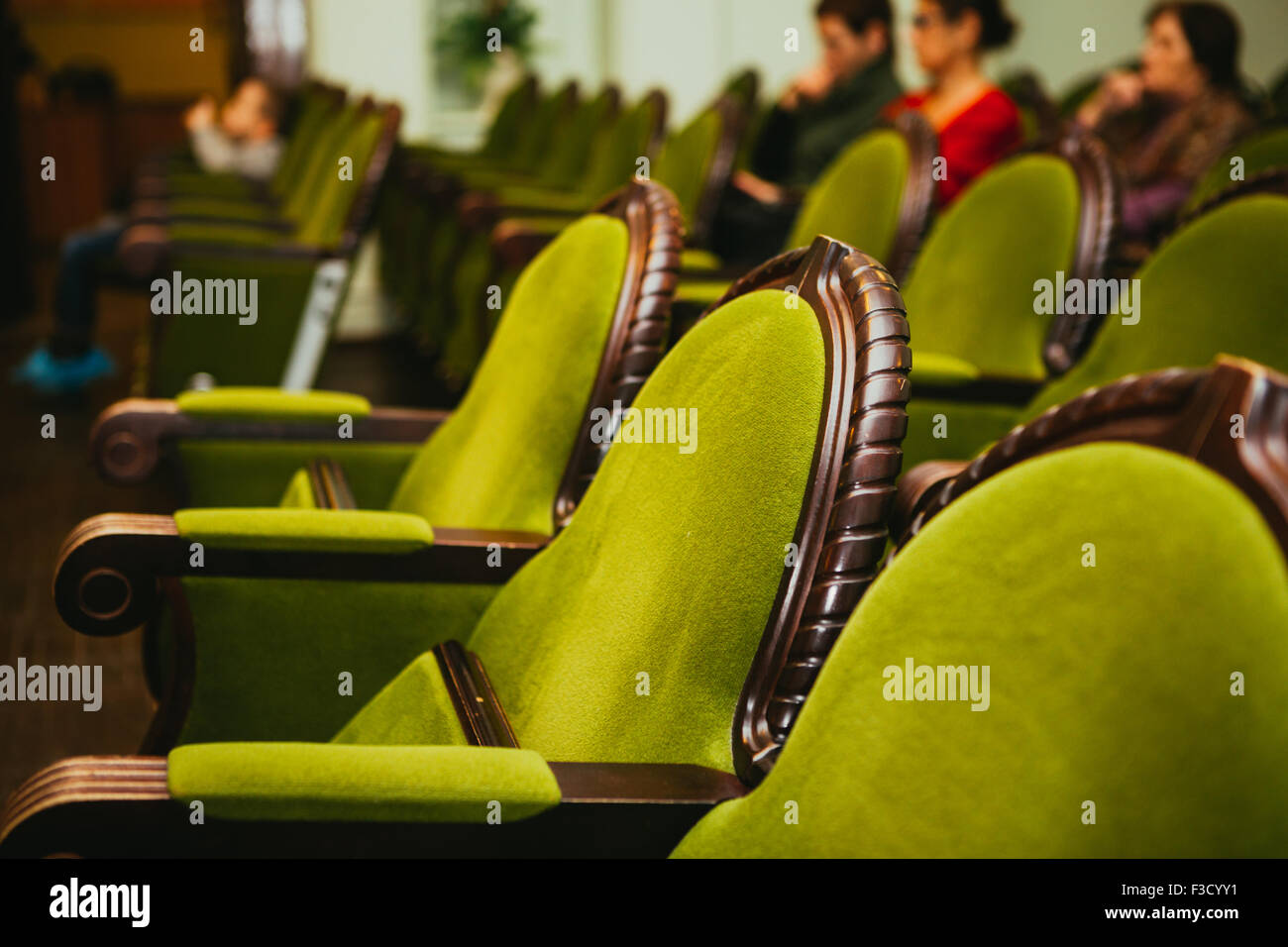 Lot of empty seats in the theater Stock Photo - Alamy