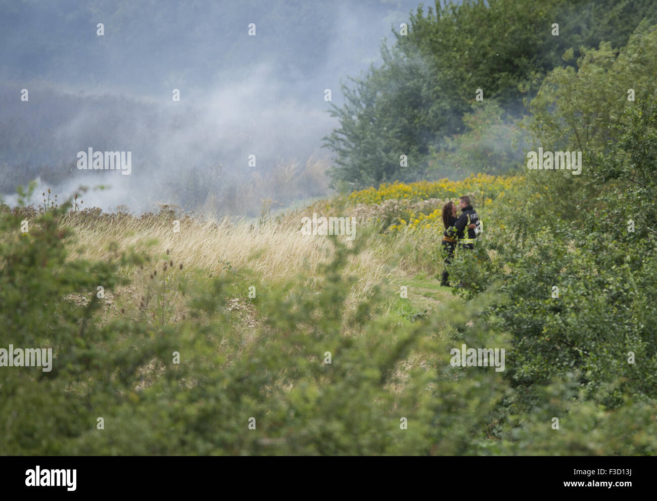 Brent reservoir fire brings North Circular to near stand still whilst ...