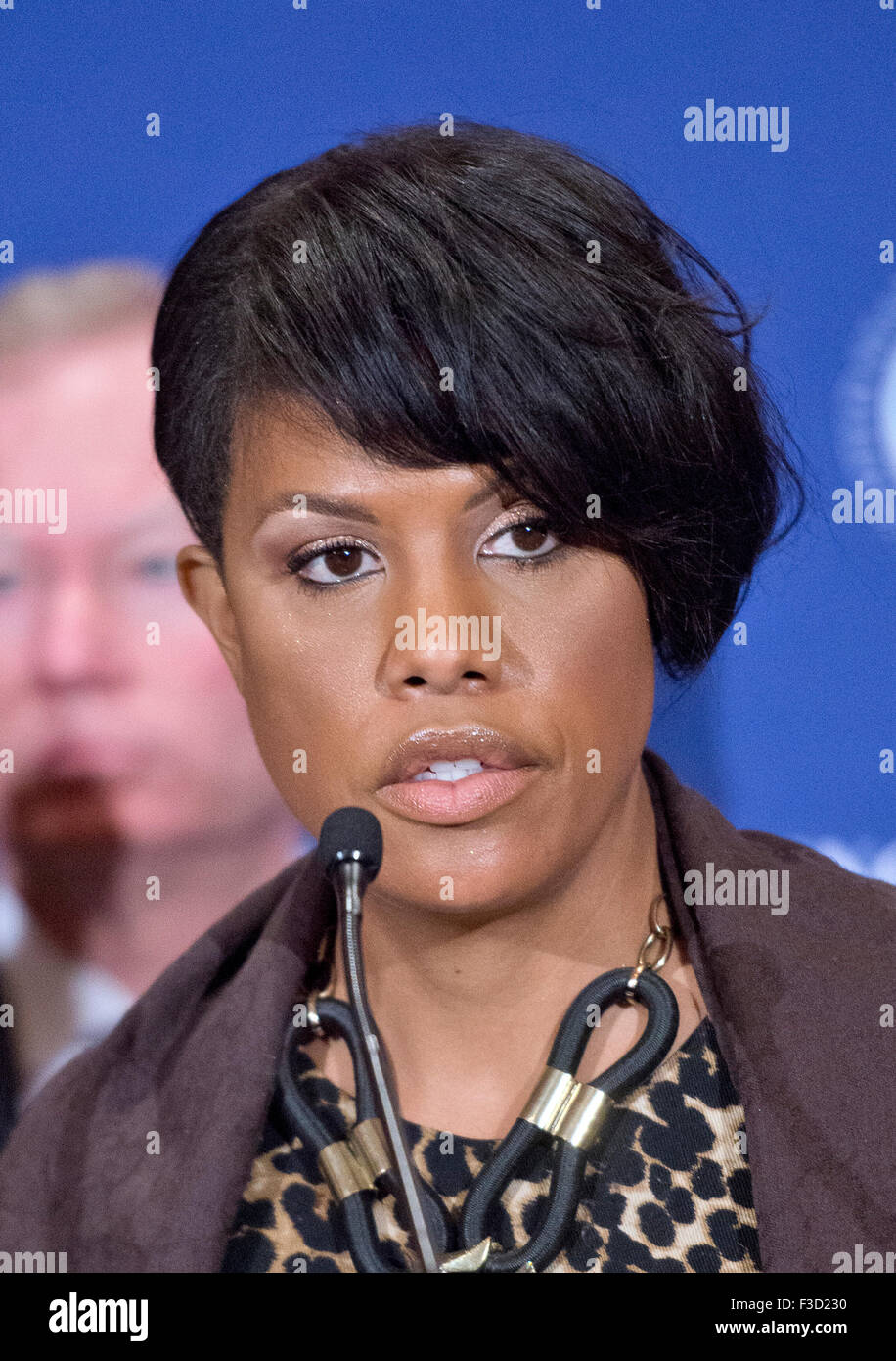 Mayor stephanie rawlings blake hi-res stock photography and images - Alamy