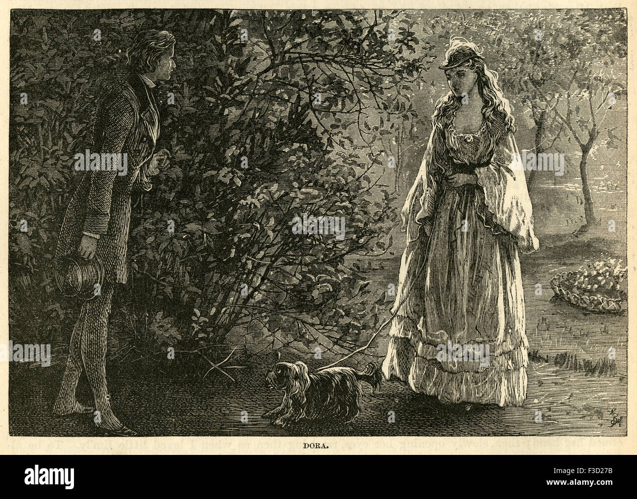 Illustration from 1872 edition of Charles Dickens's David Copperfield ...