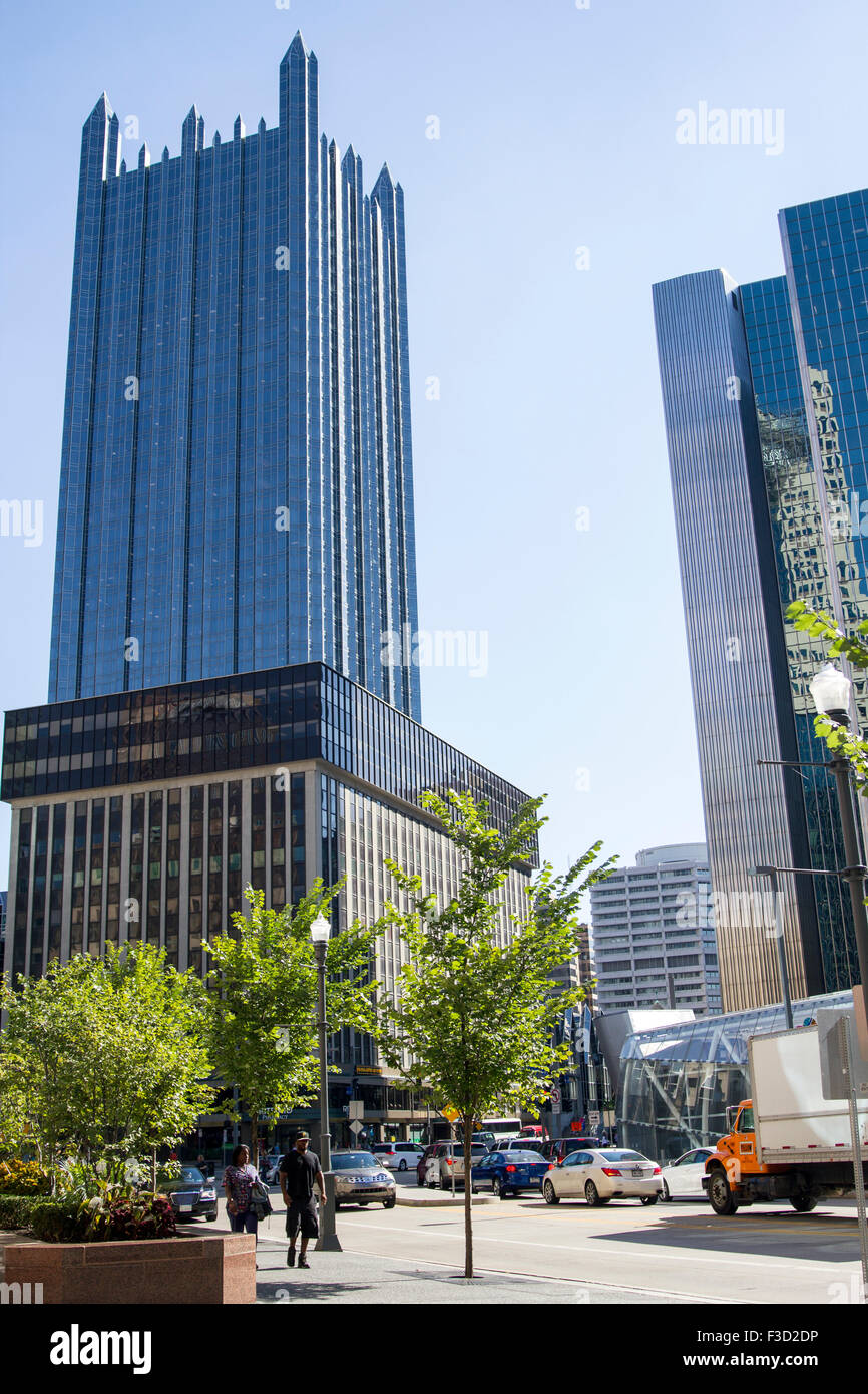 Downtown Pittsburgh PPG Place Stock Photo - Alamy