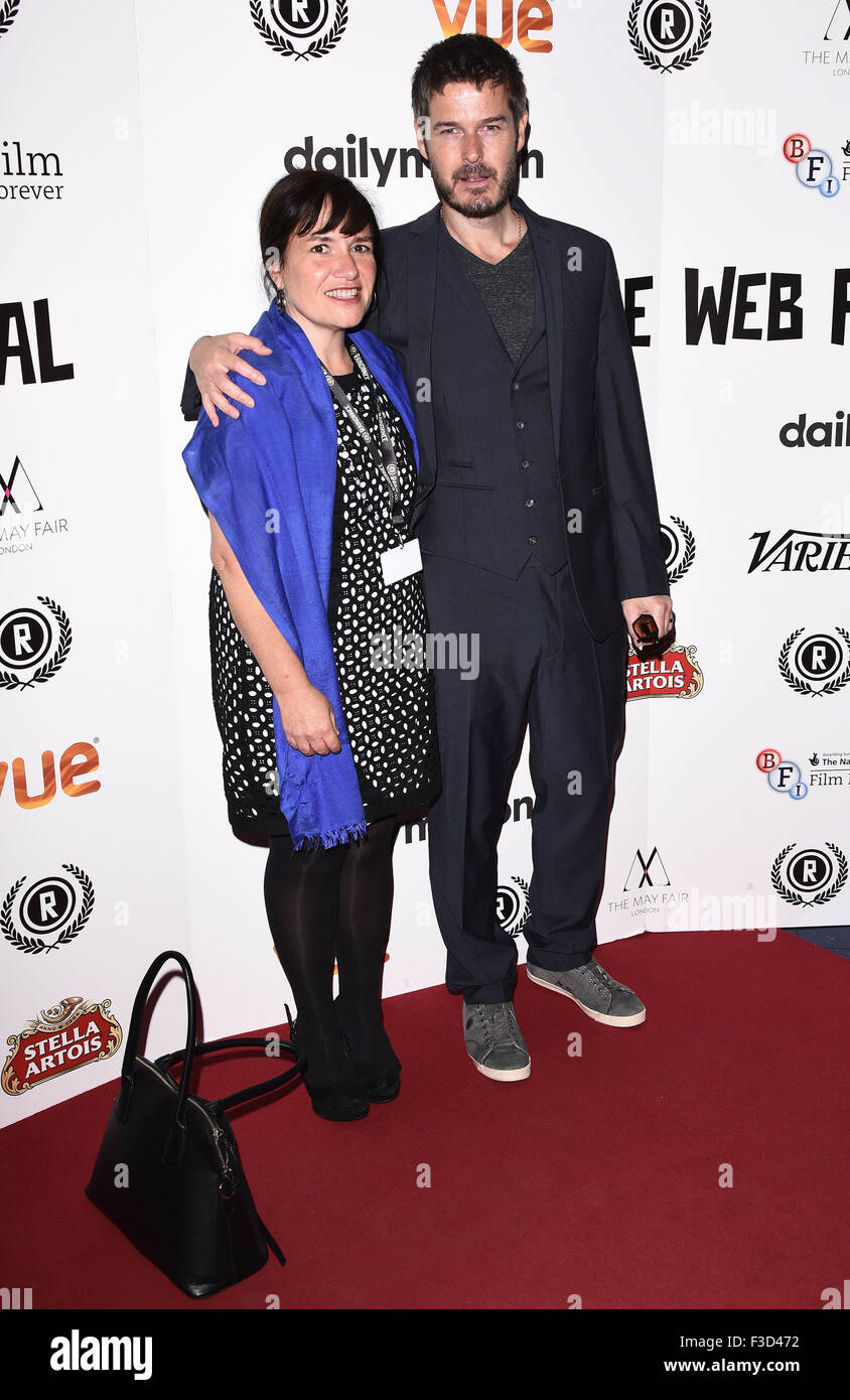 London, UK. Maeve Murphy and Scot Williams at Raindance Film Festival ...