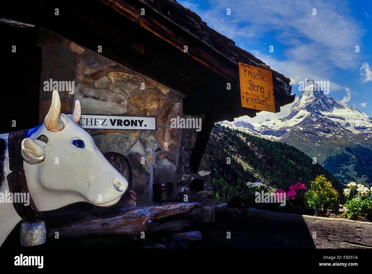 Zermatt snow vrony hi-res stock photography and images - Alamy