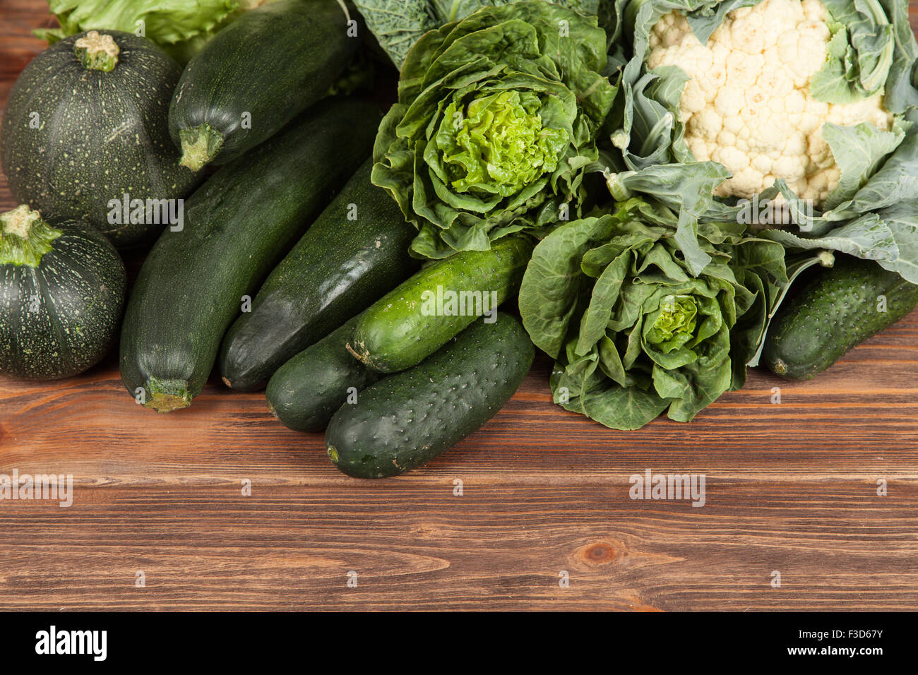 Assortment of green vegetables Stock Photo - Alamy
