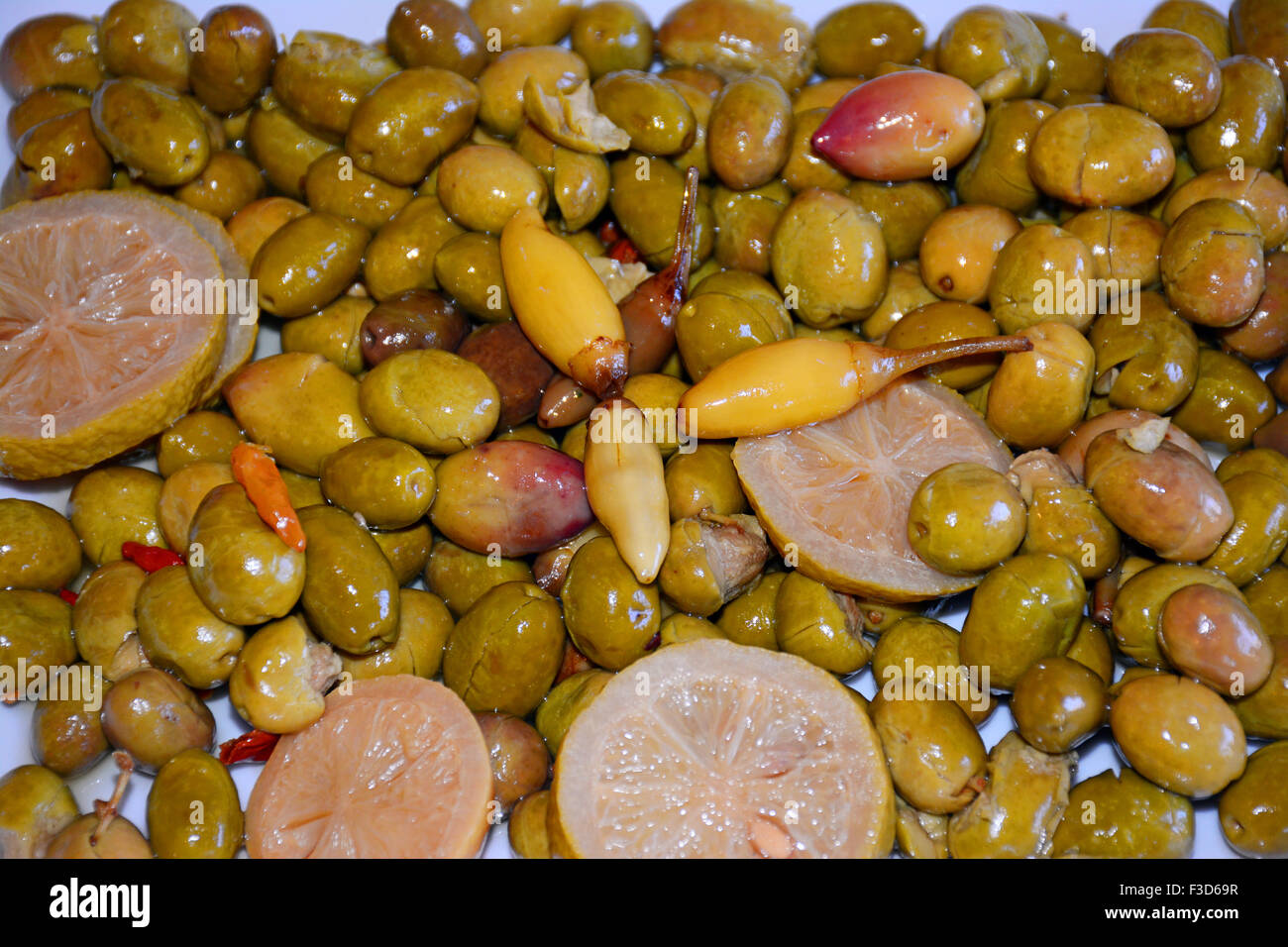 Pickled olive hi-res stock photography and images - Alamy