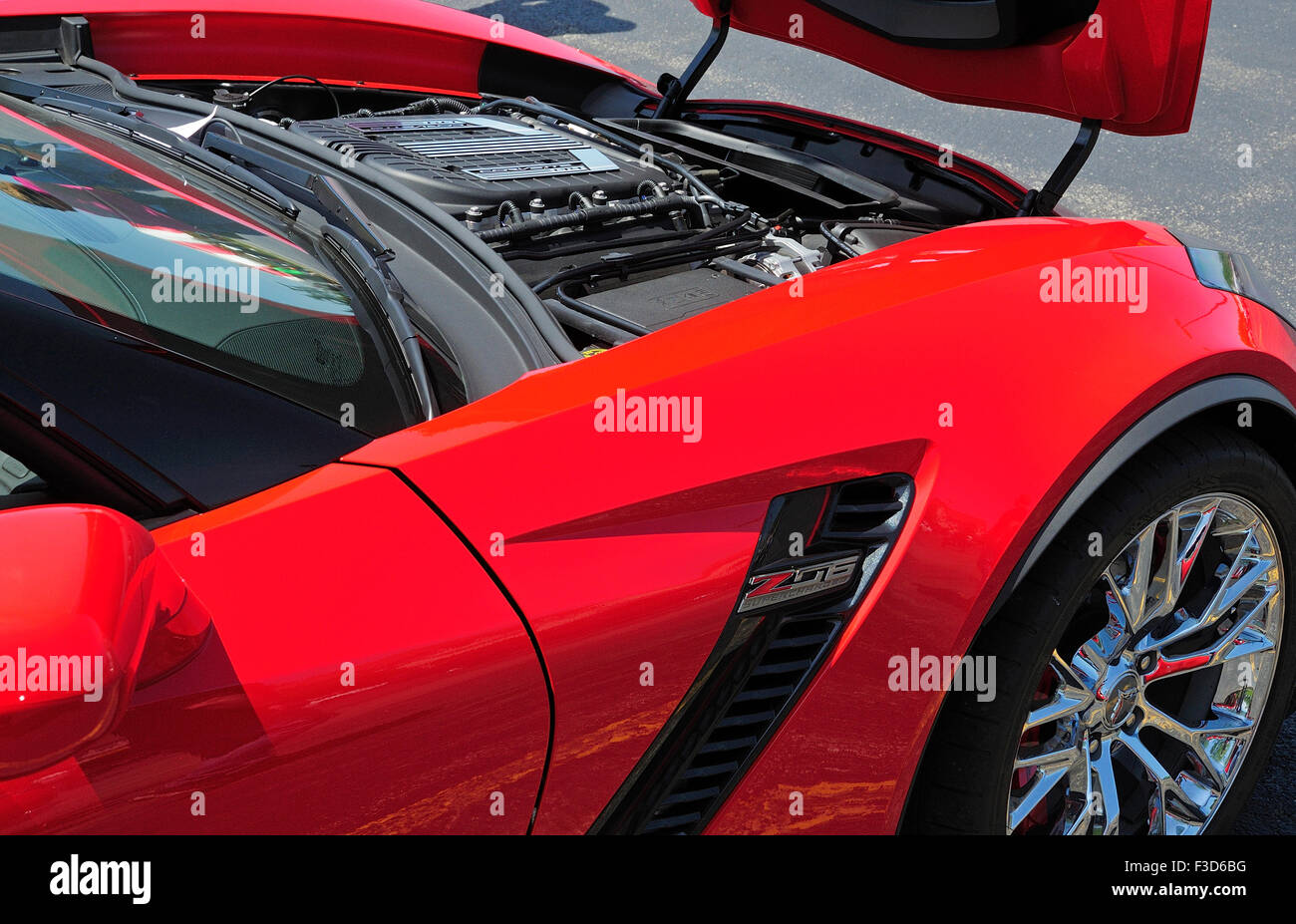 Chevrolet Corvette Z06/LT4 Stock Photo - Alamy