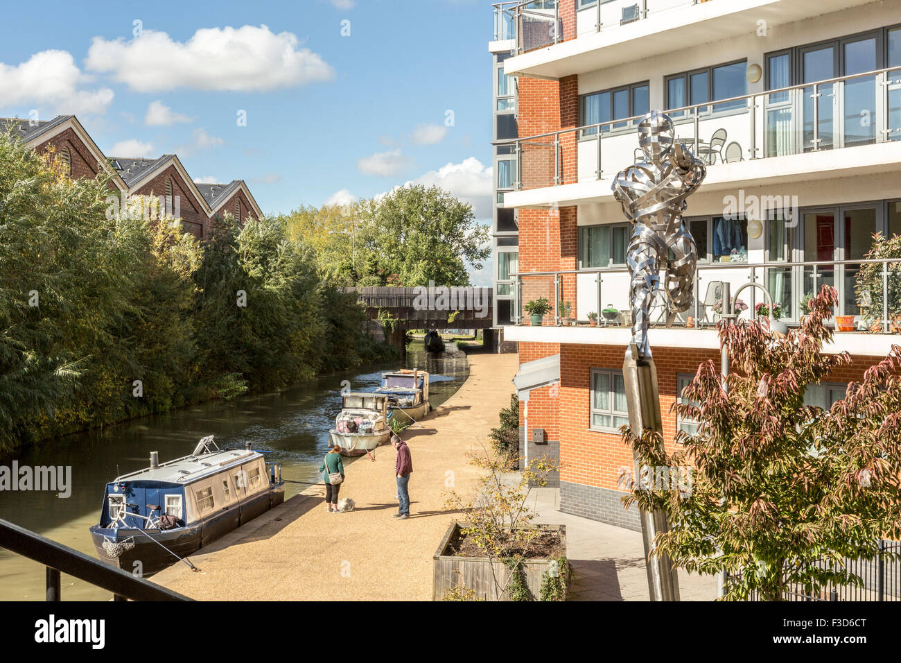 Grand Union Canal at Wolverton Stock Photo - Alamy
