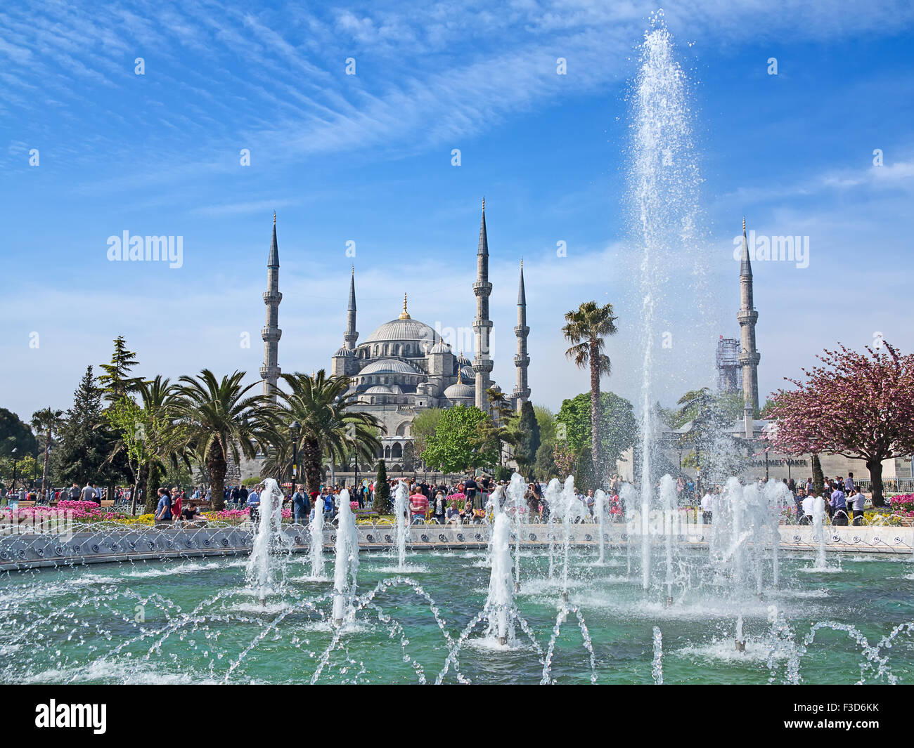 Famous "Blue mosque" in Istanbul, Turkey Stock Photo - Alamy