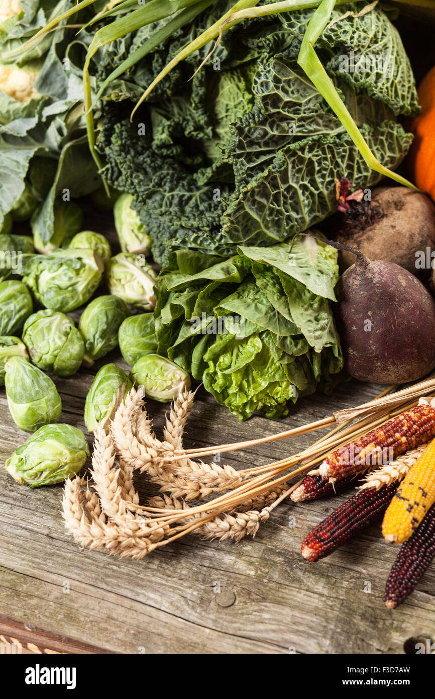 Assortment of green vegetables Stock Photo - Alamy