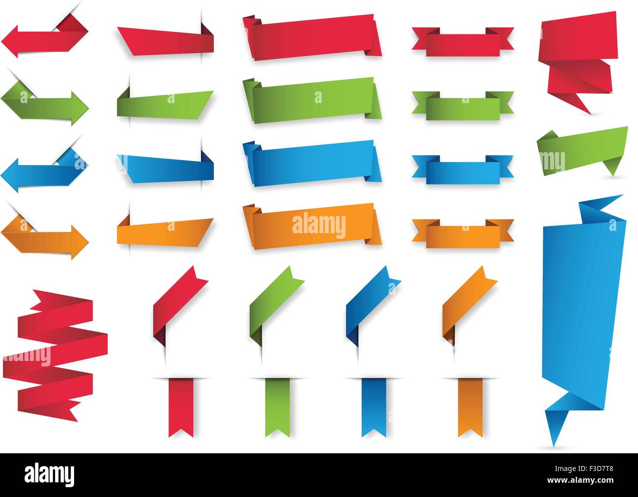 Web banner collection vector vectors hi-res stock photography and ...