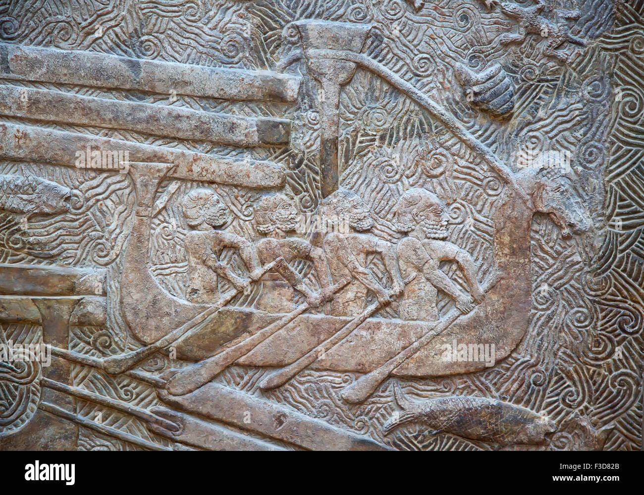Ancient sumerian stone carving with cuneiform scripting Stock Photo - Alamy