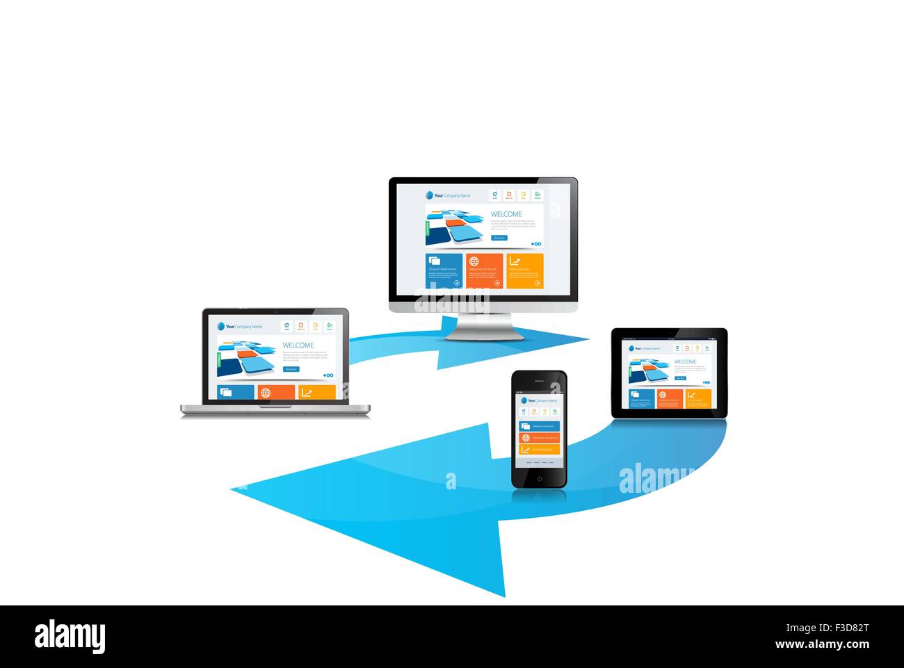 Syncronize Stock Vector Images - Alamy