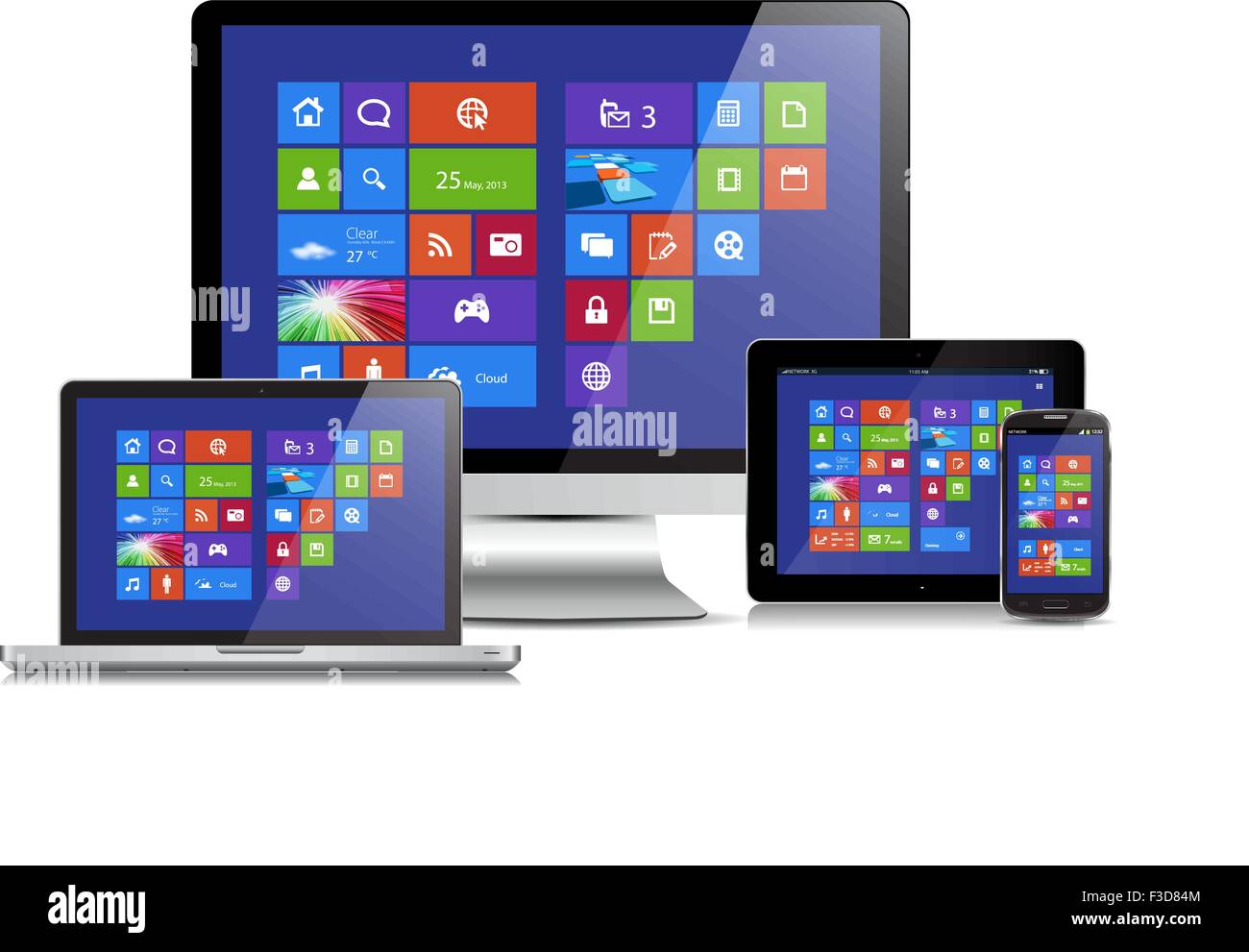 This image is a vector file representing a metro interface design ...