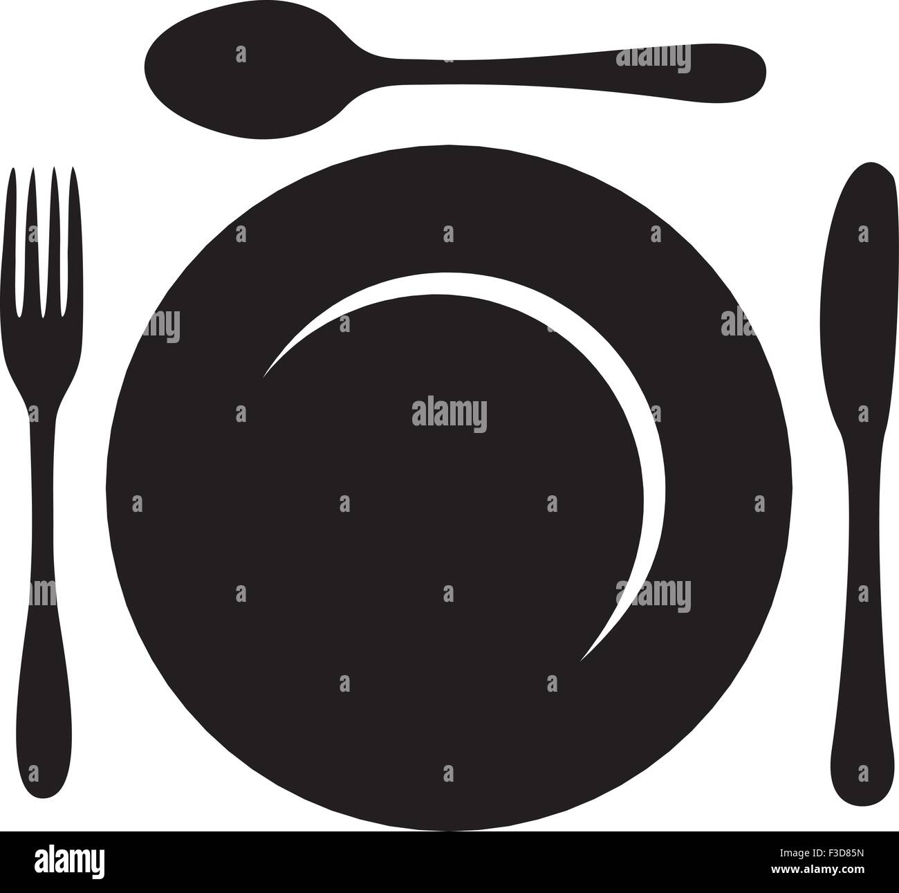 Vector, Restaurant, Menu, Food, Plate, Lunch, Eat Stock Vector Image ...